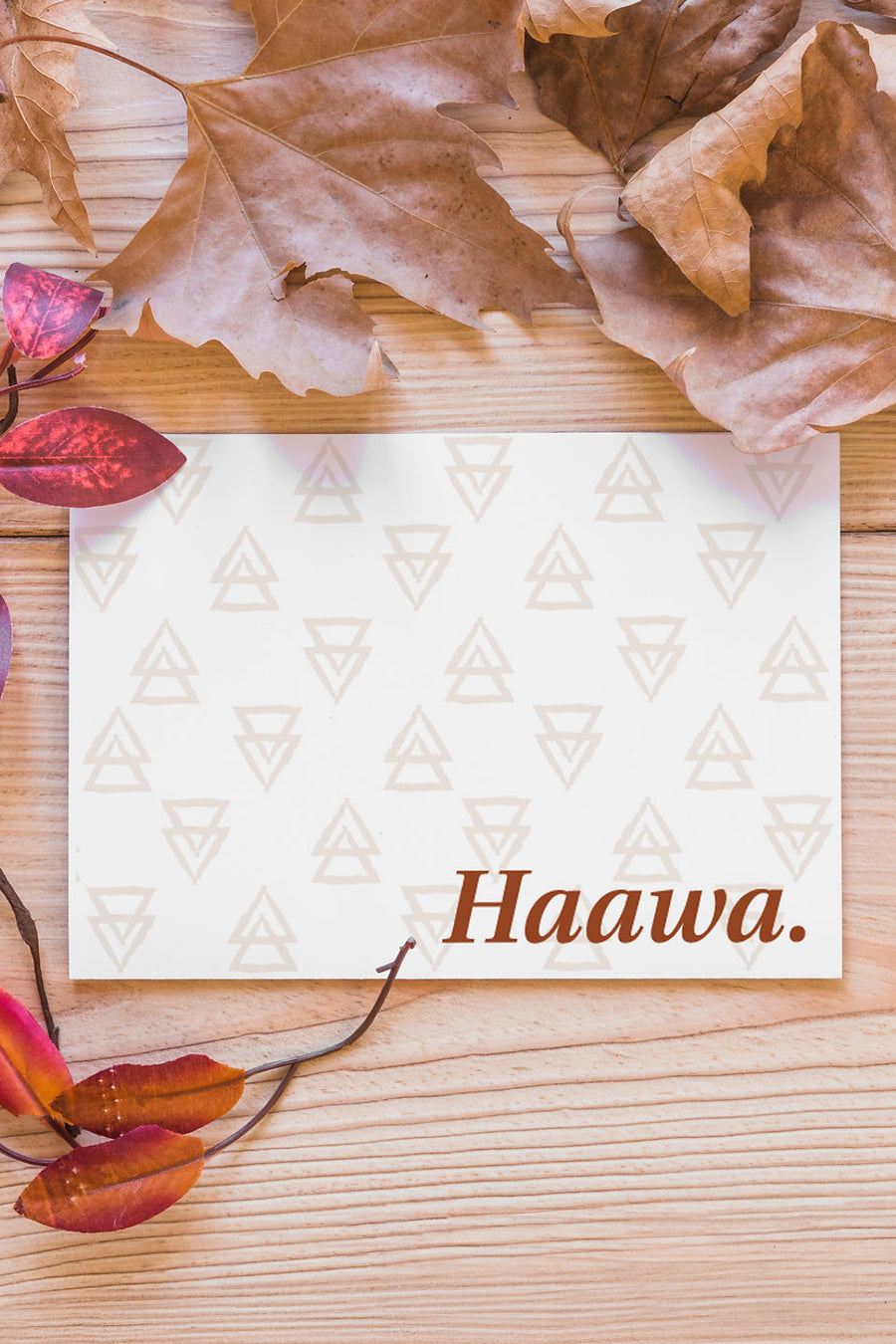Haawa (Thank You) - Card – Standing Spruce