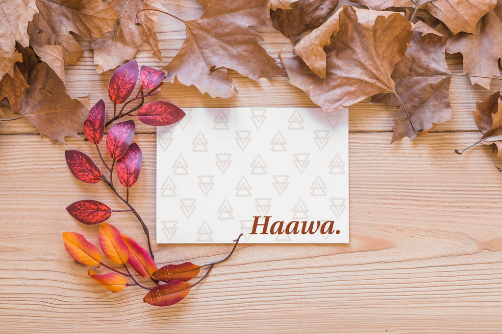 Haawa (Thank You) - Card – Standing Spruce